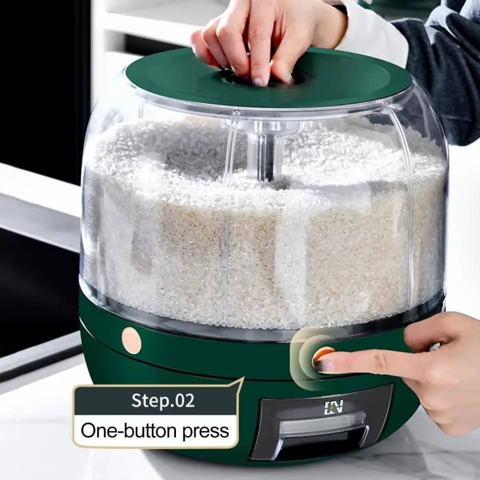 360 Degree Rotating Rice Dispenser